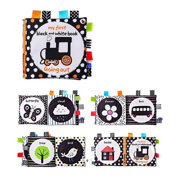 SENSI High Contrast Educational Baby Book – Ciba Home